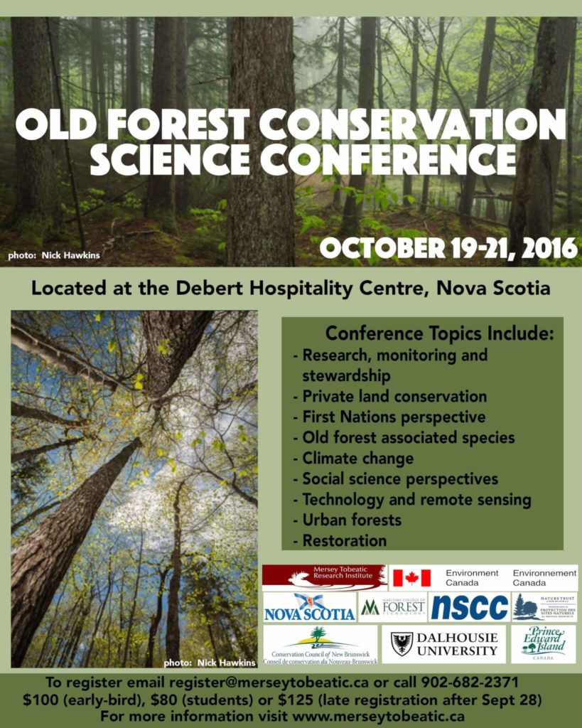 Old Forest Conservation Science Conference - CCNB