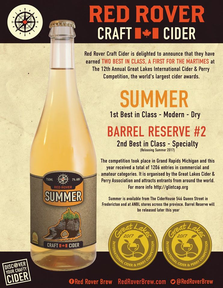 New Brunswick microbrew wins big at world’s top cider competition - CCNB