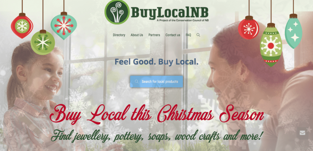 Think local. Support local. Buy local, this holiday season - CCNB