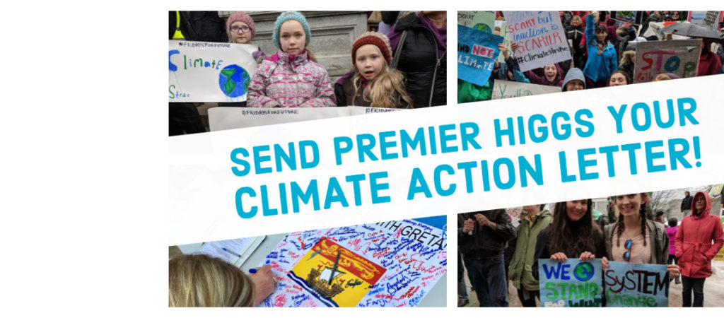Speak out for climate action in New Brunswick! - CCNB